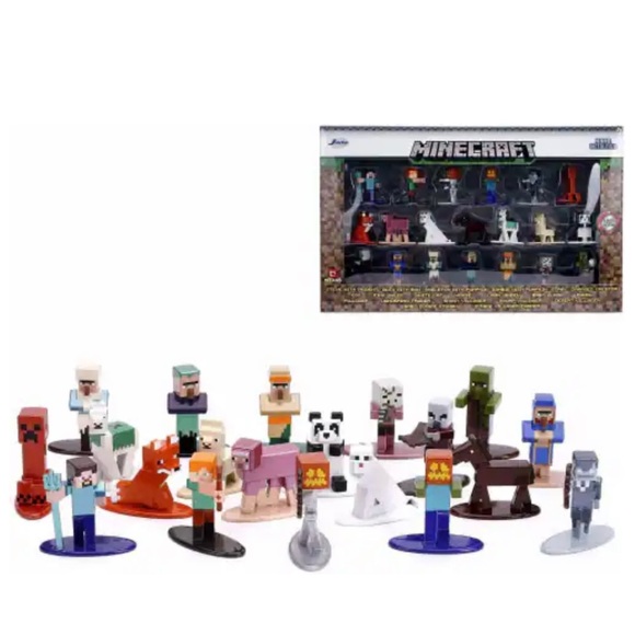 Jada Toys | Toys | Minecraft Nano Metalfigs 2 Pack Wave 3 65 Inch ...